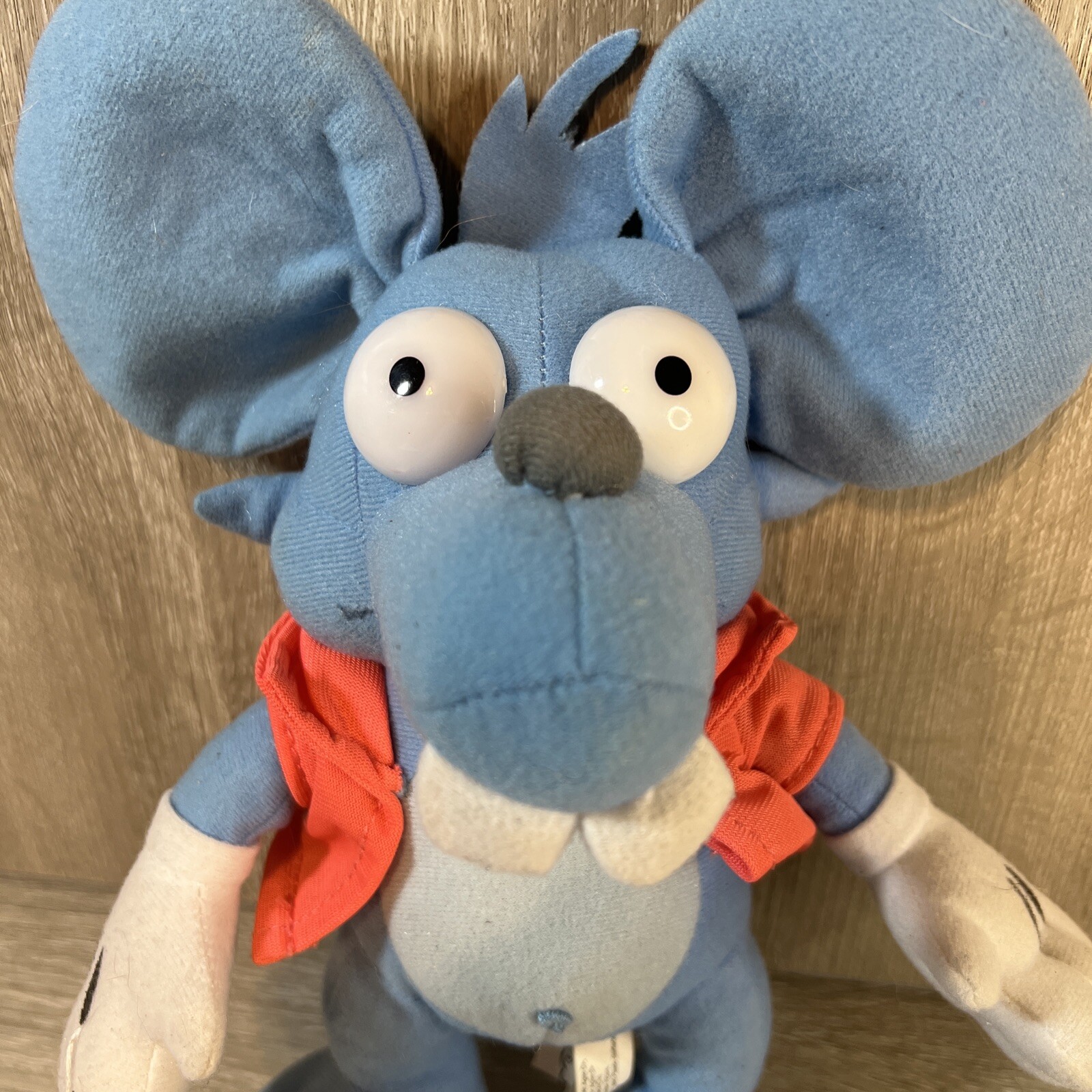 Toy Factory The Simpsons Plush Itchy Mouse Blue Rat Stuffed Animal Toy ...
