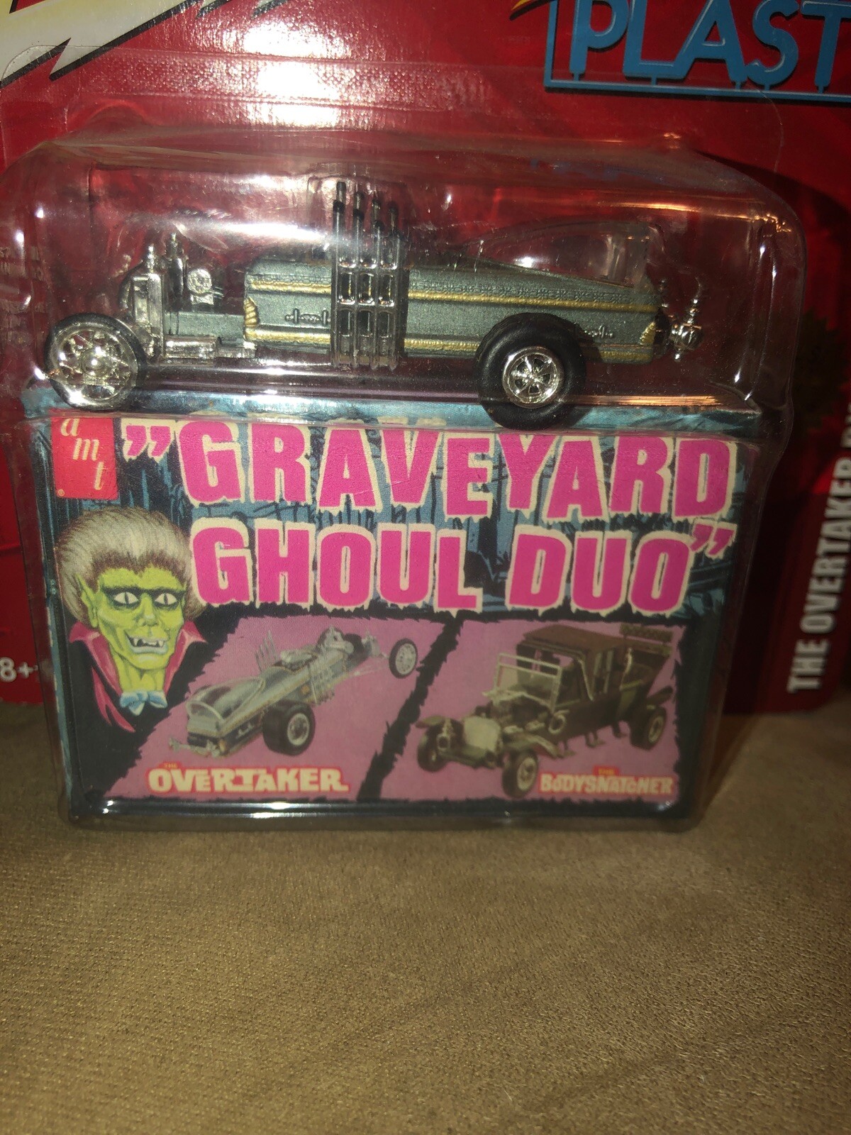GRAVEYARD GHOUL DUO AUTO WORLD OVERTAKER BODYSNATCHER BARRIS AMT MODEL ...