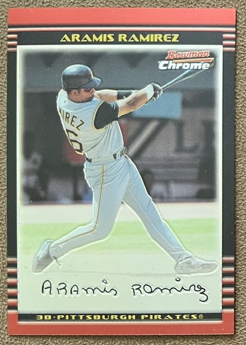 2002 Bowman Chrome Aramis Ramirez Pittsburgh Pirates #34 Topps MLB ...