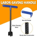 17 Inch Water Meter Key With 4-Way Multi-Functional Utilities Key ...