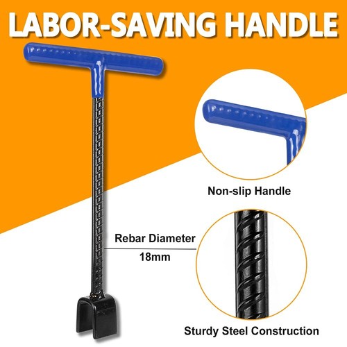 17 Inch Water Meter Key With 4-Way Multi-Functional Utilities Key ...