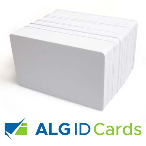 Premium Blank White Plastic ID Cards (CR80, PVC 760 Microns) - FREEPOST ...