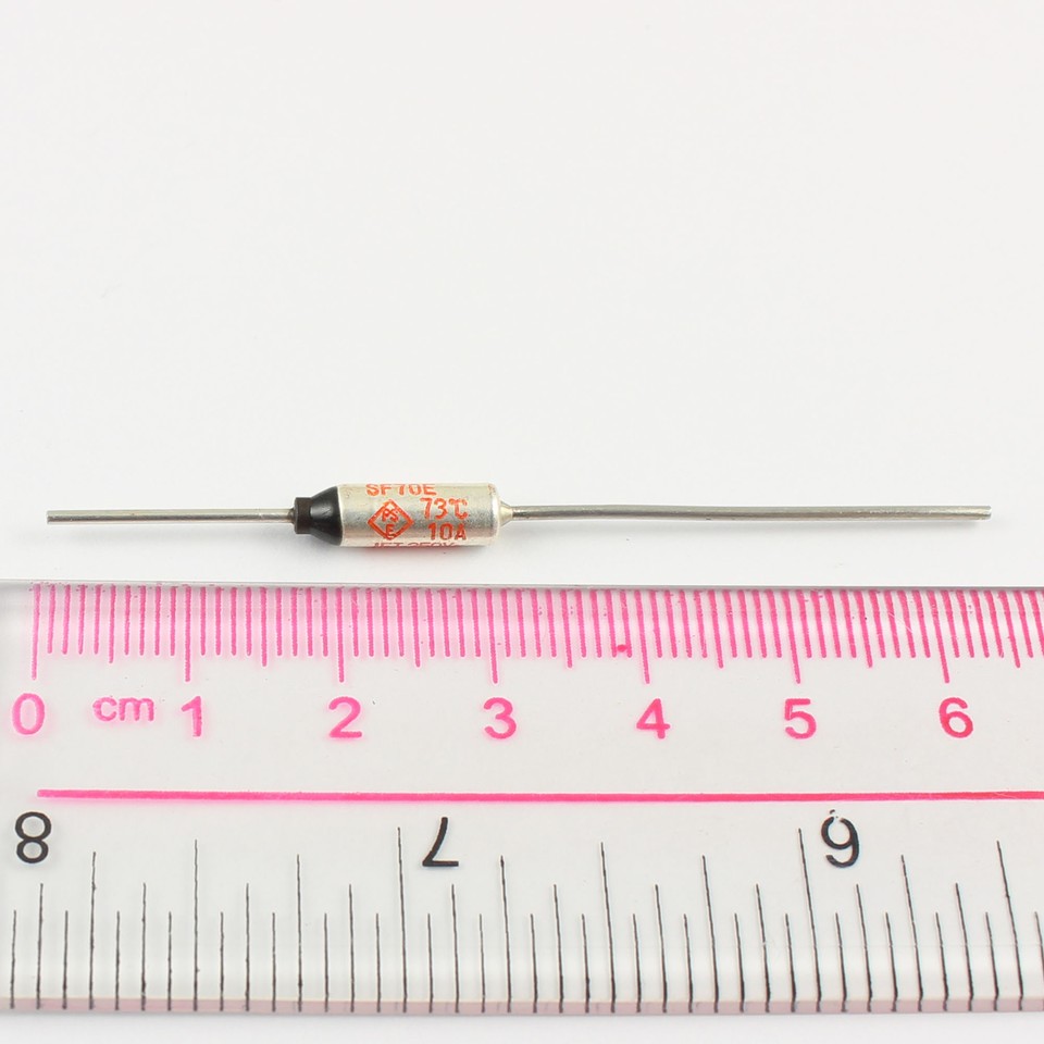 5Pcs Microtemp Thermal Fuse TF Cutoff 73℃ 73 Degree 10A 250V SF70E NEC ...