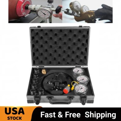 Hydraulic Accumulator Nitrogen Charging Filling & Pressure Test Gauge ...