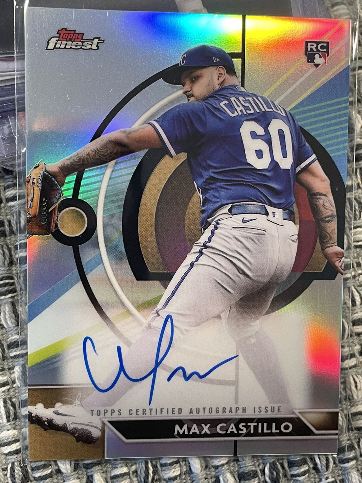 MAX CASTILLO 2023 TOPPS FINEST ROOKIE AUTO AUTOGRAPH RC | eBay