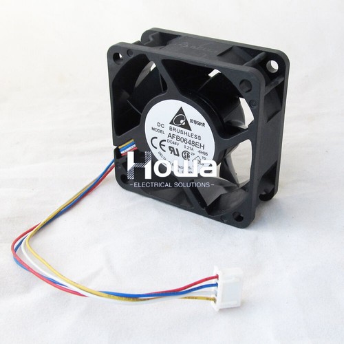 1pc Delta DC Cooling Fan AFB0648EH 6H95 60x60x25mm 6025 48V 0.21A 4pin ...