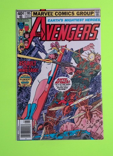 Avengers #195 Vol. 1 1980 Marvel Comics 1st App Newsstand High Grade ...
