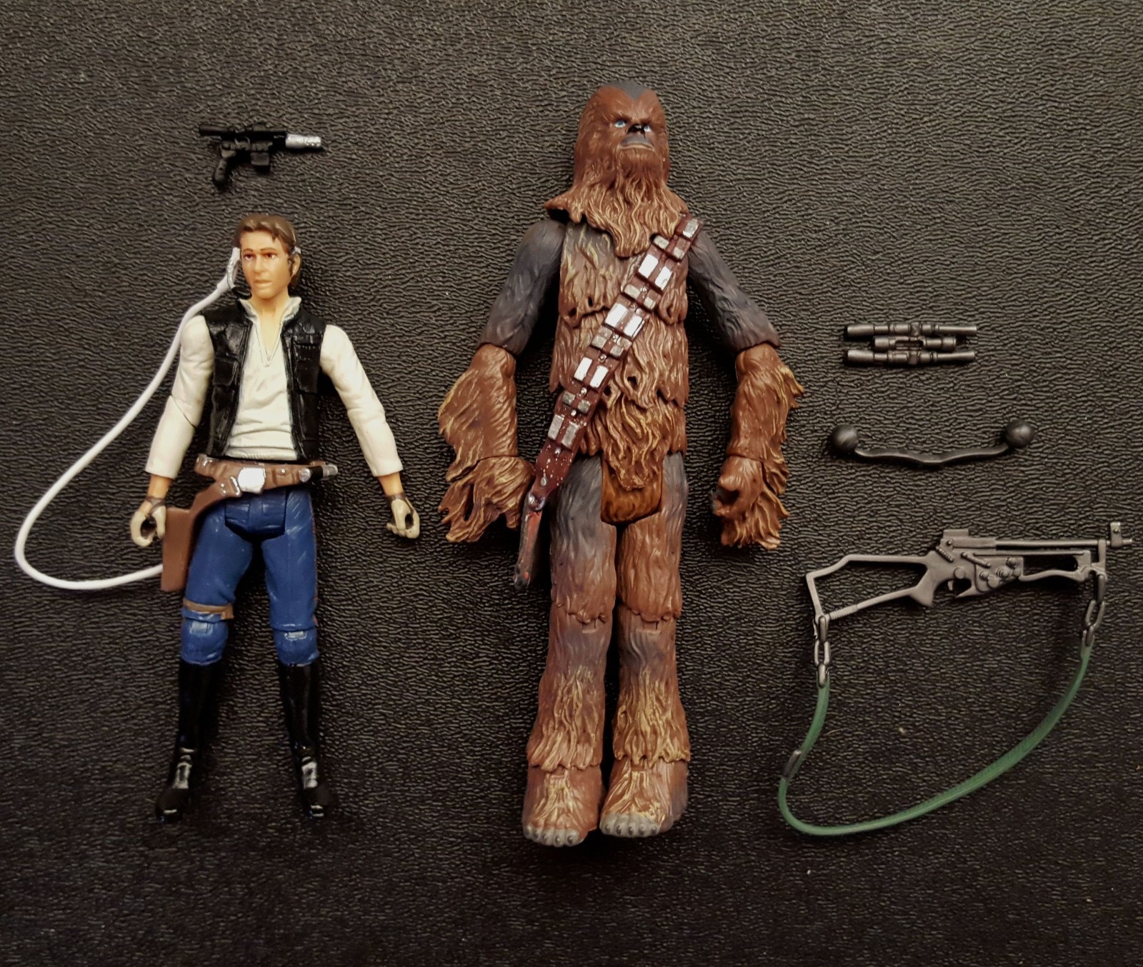 Star Wars Legacy Millennium Falcon Han Solo Chewbacca Weapons Pilots ...