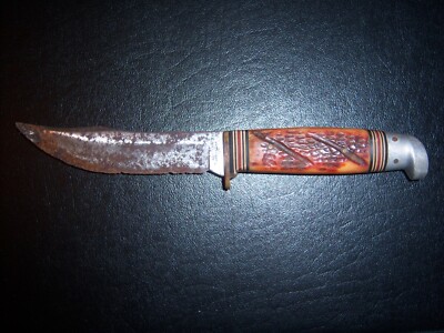 Vintage Western #666 Sheath Knife fixed blade | eBay