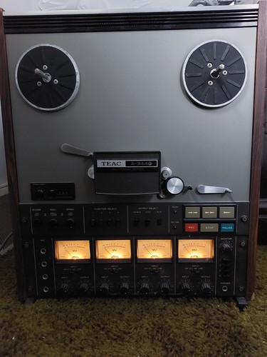 teac a-3440 reel to reel tape recorder everything's working. | eBay