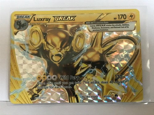 Luxray BREAK ULTRA RARE 47/122 Pokemon XY Breakpoint NM HOLO | eBay