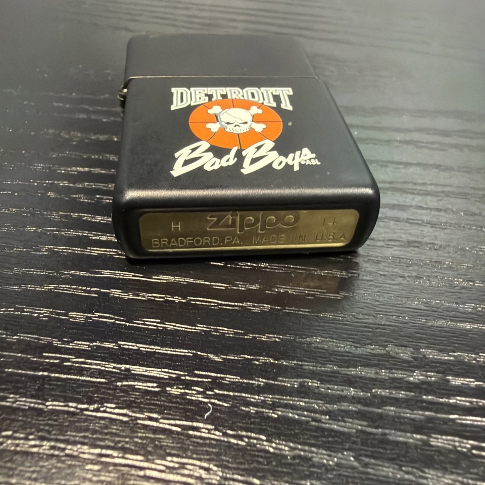 DETROIT PISTONS ZIPPO LIGHTER SUPER COOL Super Rare | eBay