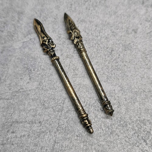 6pack Weathered Polearms Blocks Weapons for Minifigures Ga7wap3 Spear ...