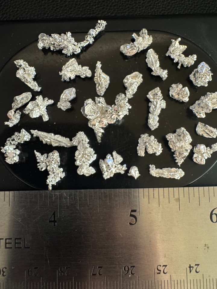 Crystalline Silver Nuggets / Silver Crystals - 15 Grams of .999 Fine ...