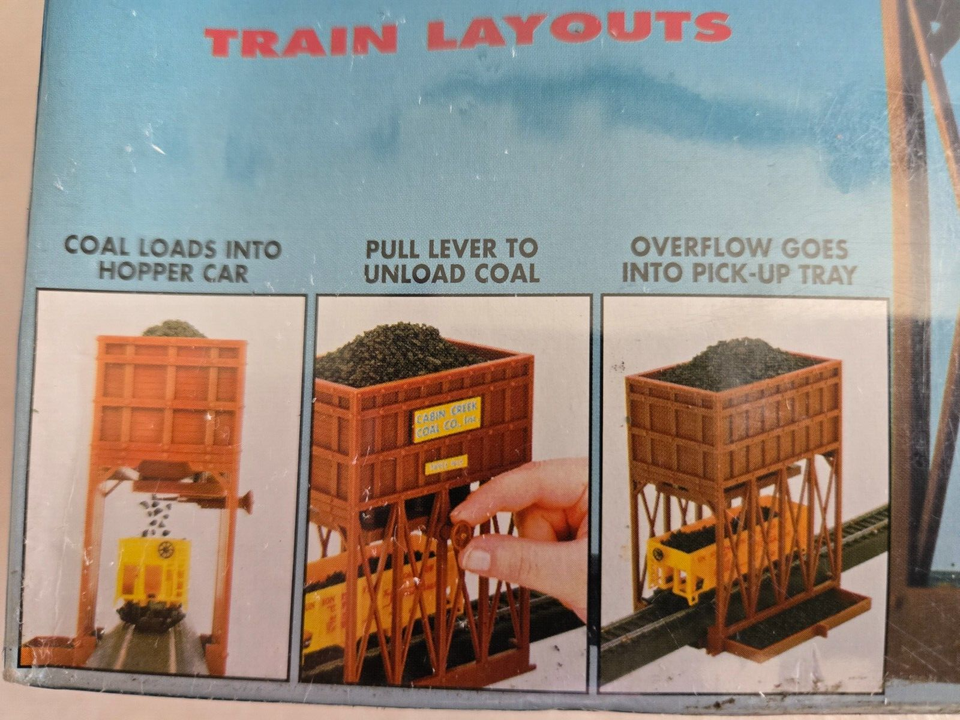 Life-Like OPERATING COAL TIPPLE HO Scale Building Kit 21310 BONUS ...