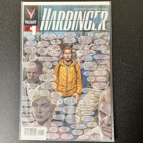 Harbinger #1 Valiant Comics 1st Print Joshua Dysart Khari Evans Ian ...