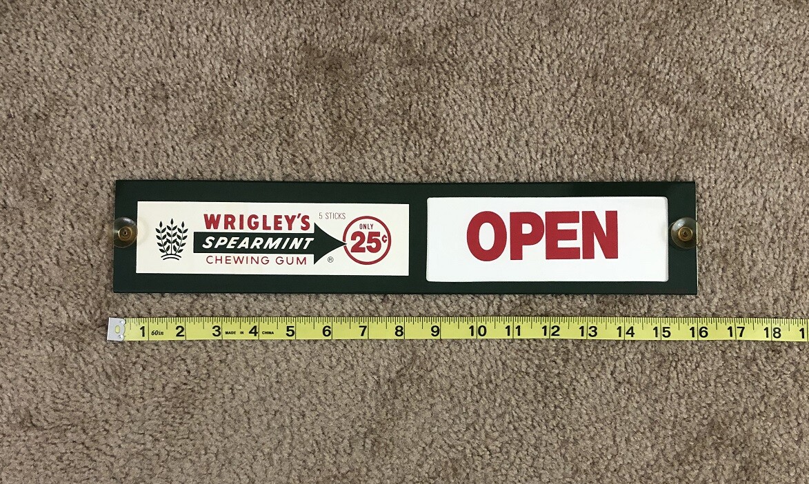 Vintage WRIGLEY’S SPEARMINT Chewing Gum | Grelly USA