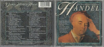 Handel - The Masterpiece Collection(CD, Oct-1997, Regency Music) | eBay