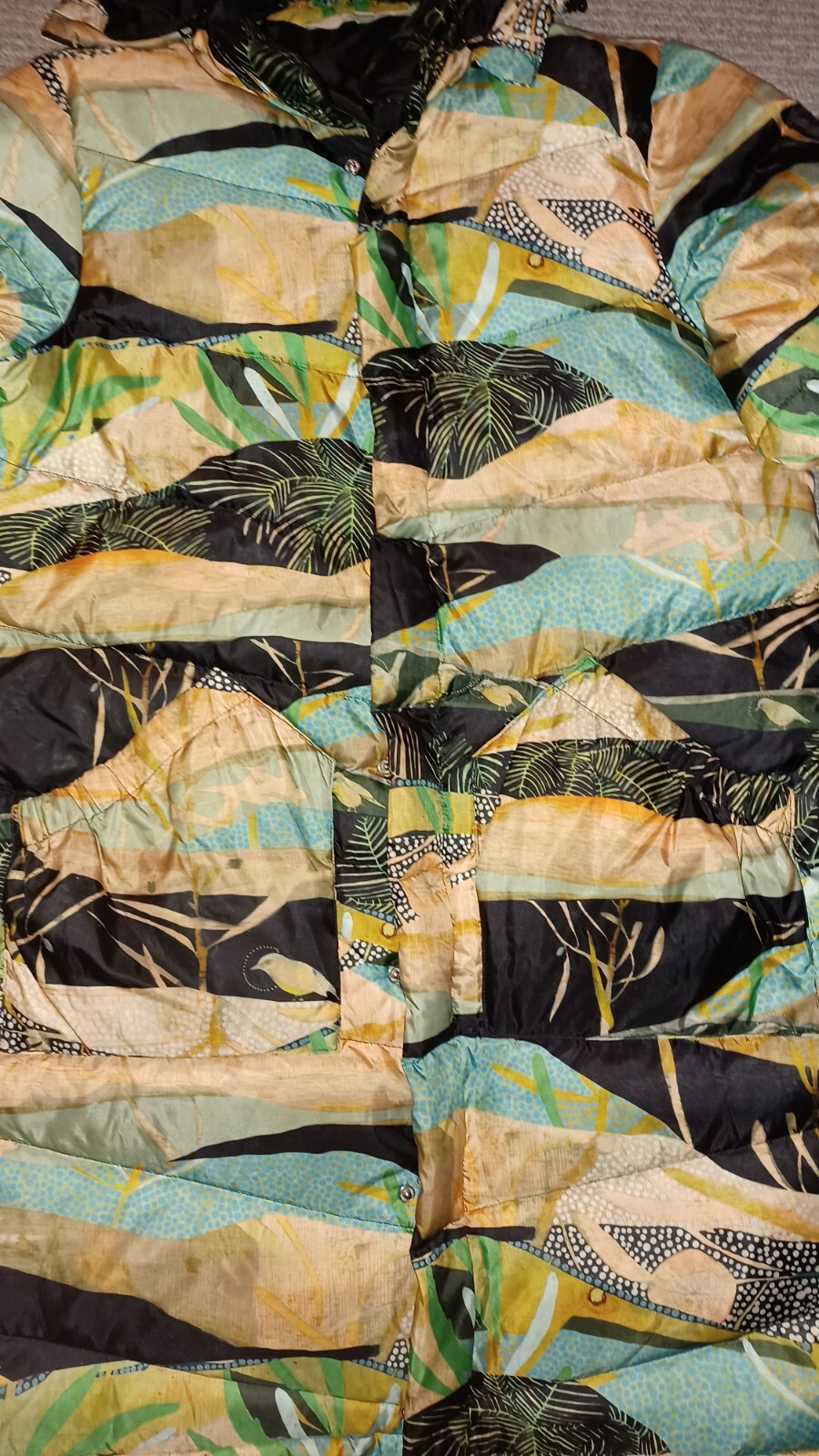 GORMAN X Dana Kinter “Auguries Of Innocence” Puffer jacket size 10 ...