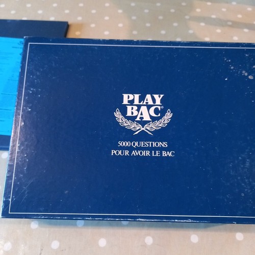 Play Bac Complet 1987 Jeu de société En français 5000 Questions | eBay