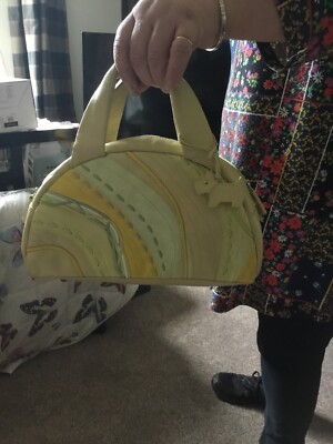 Radley Small Hand Bag Yellow. Good Used Condition. | eBay