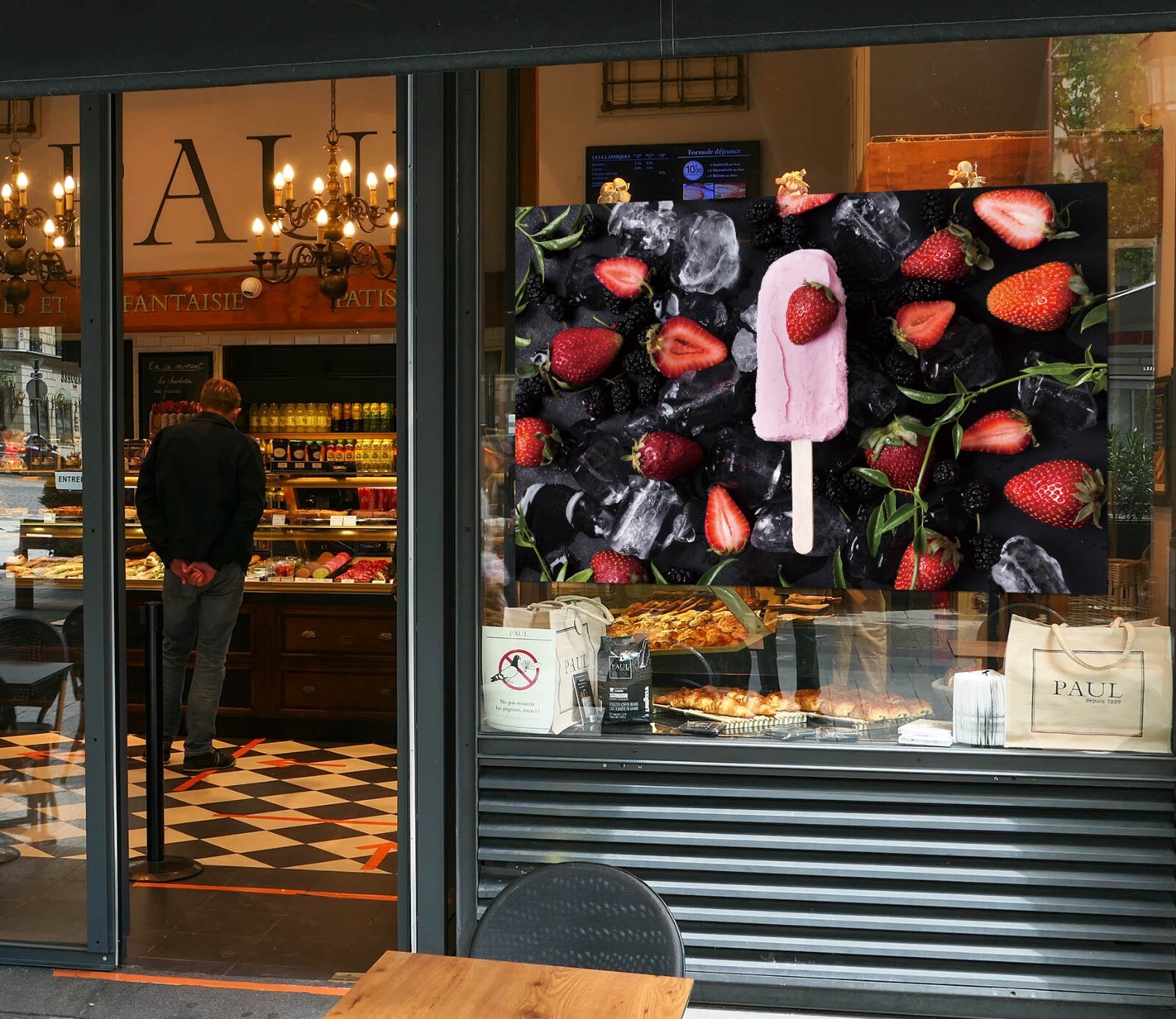 3D Ice Cream Dessert Shop G141 Window Stickers Vinyl Wall Mural Decals ...