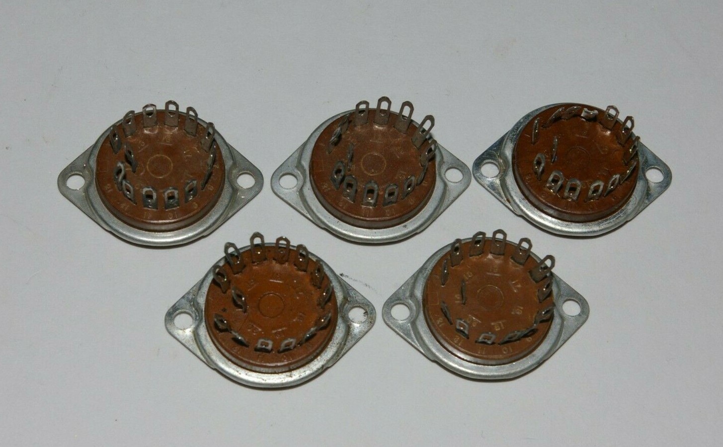 (Lot of 5) Vintage Cinch 14 Pin Tube Socket | eBay