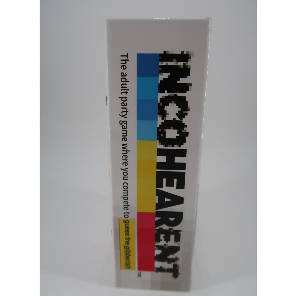 INCOHEARENT Adult Party Game - Incoherent, Pop Culture, Scandalous ...