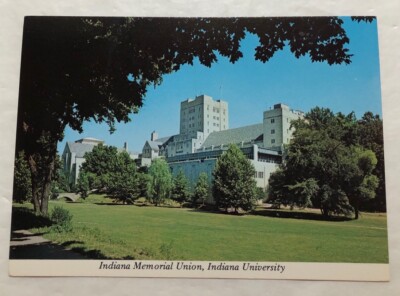 Indiana Memorial Union Indiana University. Postcard (Q2) | eBay