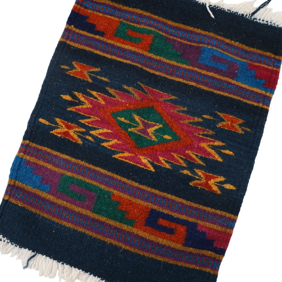 Vintage Native Art Small Tapestry Carpet 20"x15" | eBay