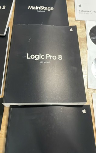 Apple Logic Studio Pro 8 Complete 8 Discs Manuals Mac Mainstage Soundtrack | eBay