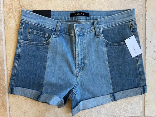 J BRAND denim jean shorts size 27 JOHNNY SHORT | eBay