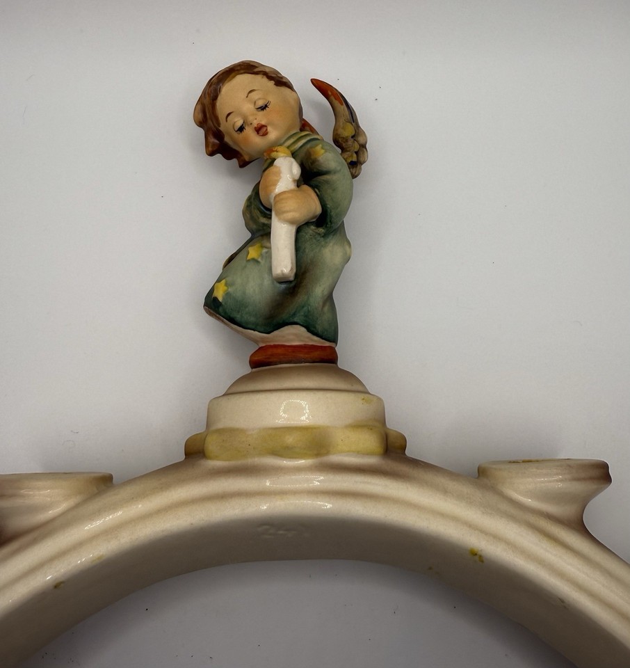 Hummel ANGEL BRIDGE Arch Advent Lights Candleholder Goebel HUM 241 TMK5 ...