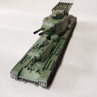 Homemade 1/72 Soviet Union KV-6 Heavy Tank Painted Finished Model NEW ...