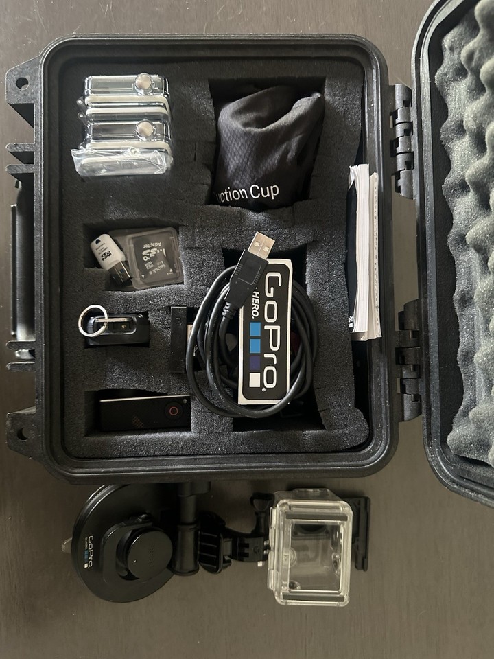 GoPro Hero 3 Plus Silver Edition / Pelican 1200 Case | eBay