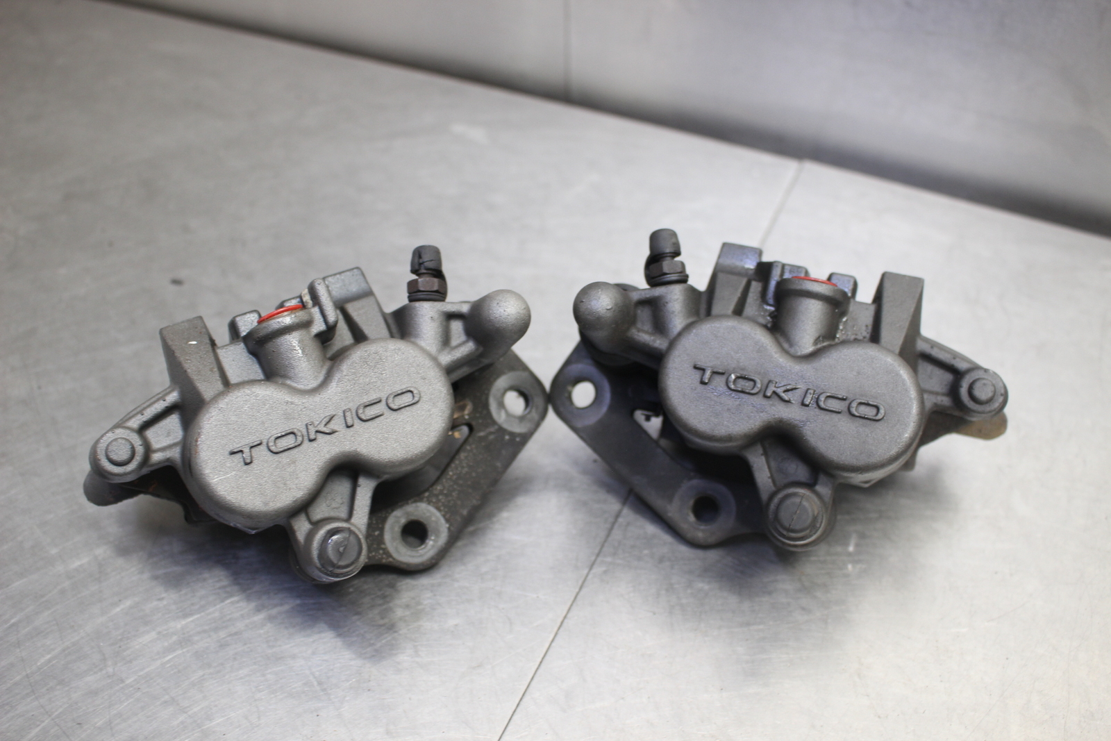 06-08 Ninja 650 EX650 650R Front Wheel Brake Calipers Set | eBay