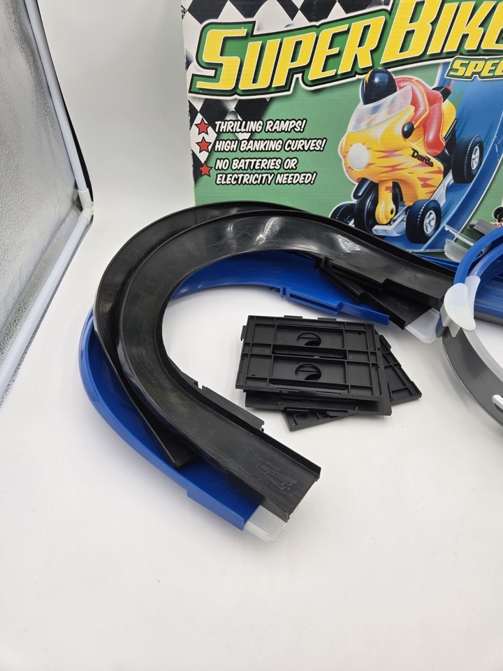 Rare Darda Super Bike Speedway Double Loop Track Complete Minus Vehicle ...
