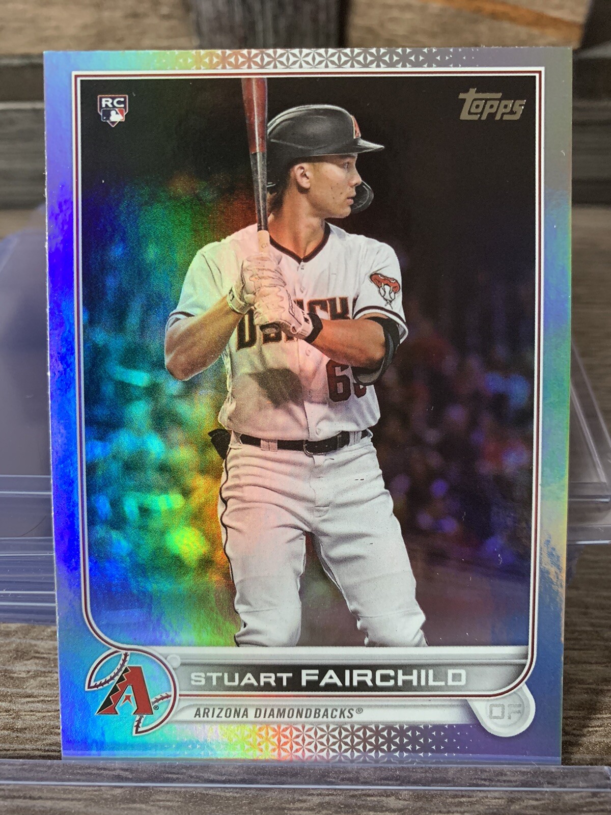 STUART FAIRCHILD RC 2022 Topps Series 1 Rainbow Foil ROOKIE #163 ...