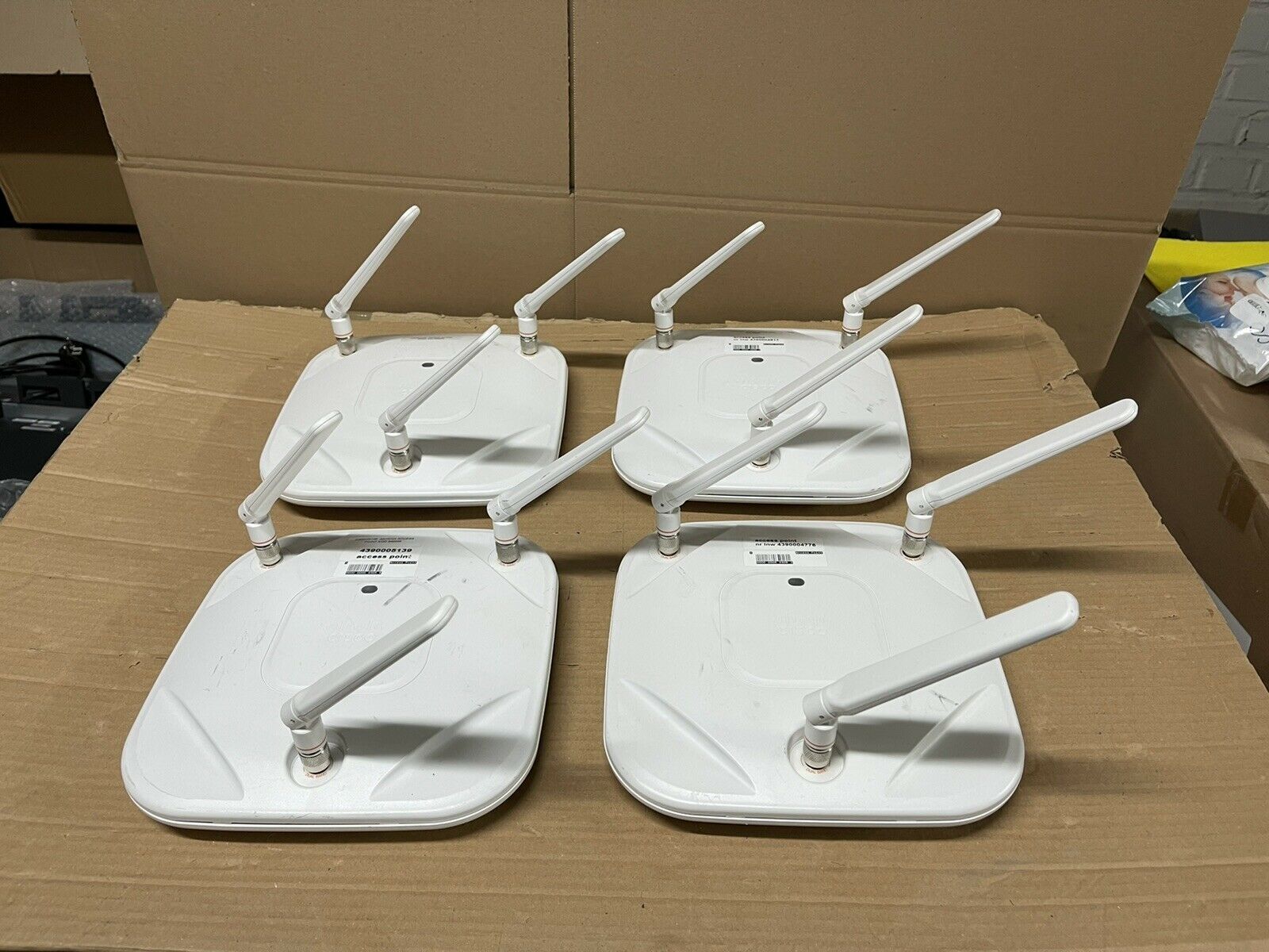 Job Lot 4x Cisco AIR-SAP1602E-E-K9 Standalone Access Point With Air ...