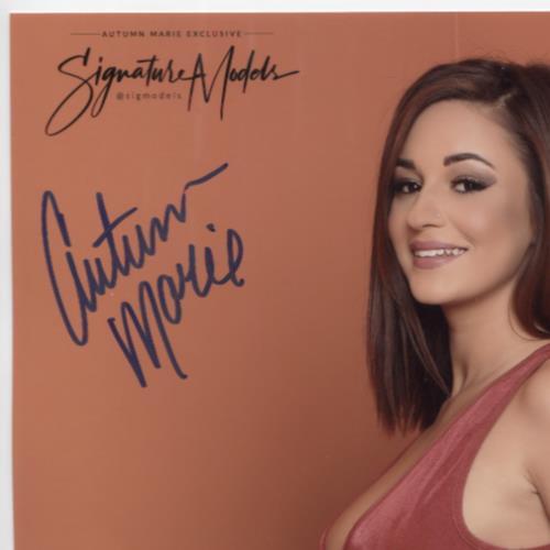 Autumn Marie Actress Autographed 8"x10" Photo w/COA WWE6-154 | eBay