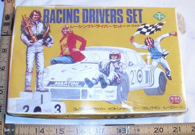 RACING DRIVERS FIGURE SET FOR SLOT CARS 1:24 TSUSHO SEALED | eBay