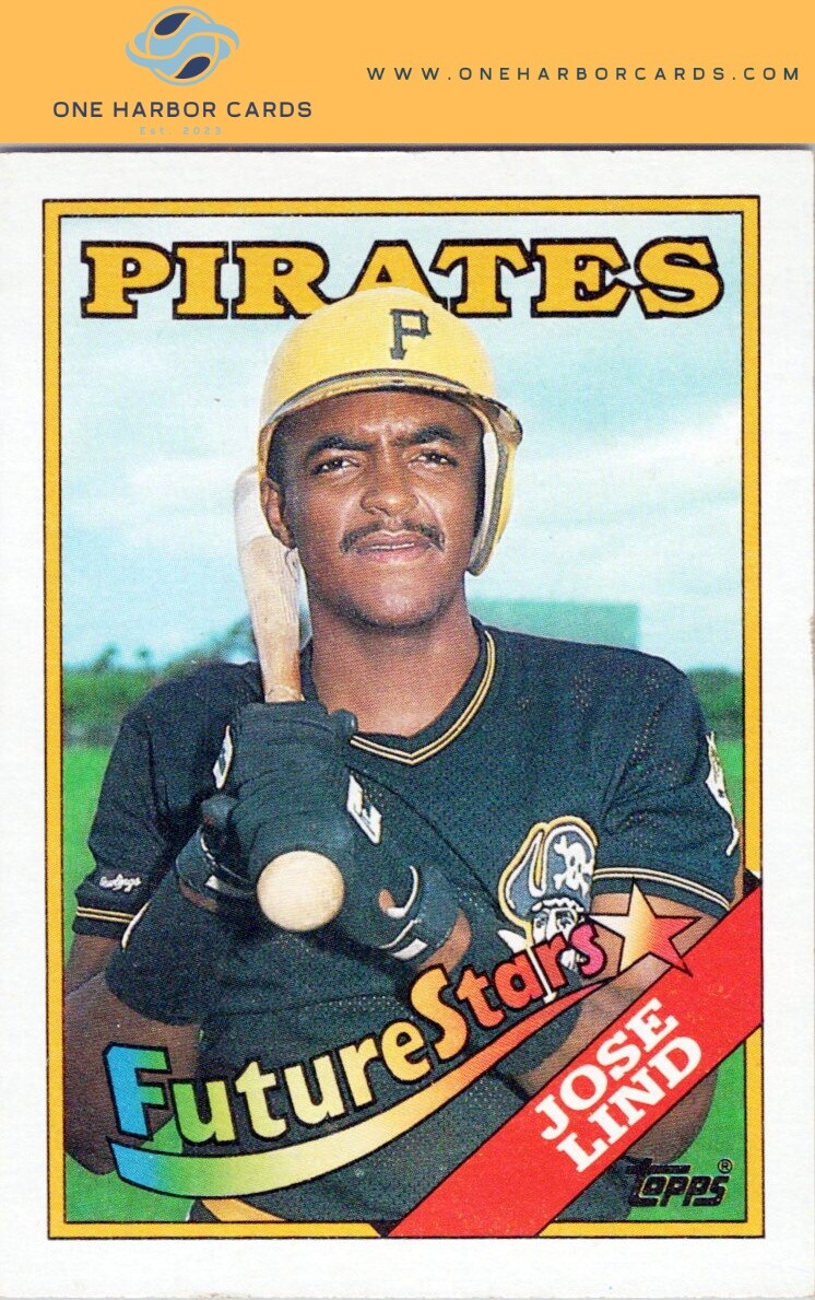 1988 Topps Pittsburgh Pirates Baseball Card #767 Jose Lind | eBay