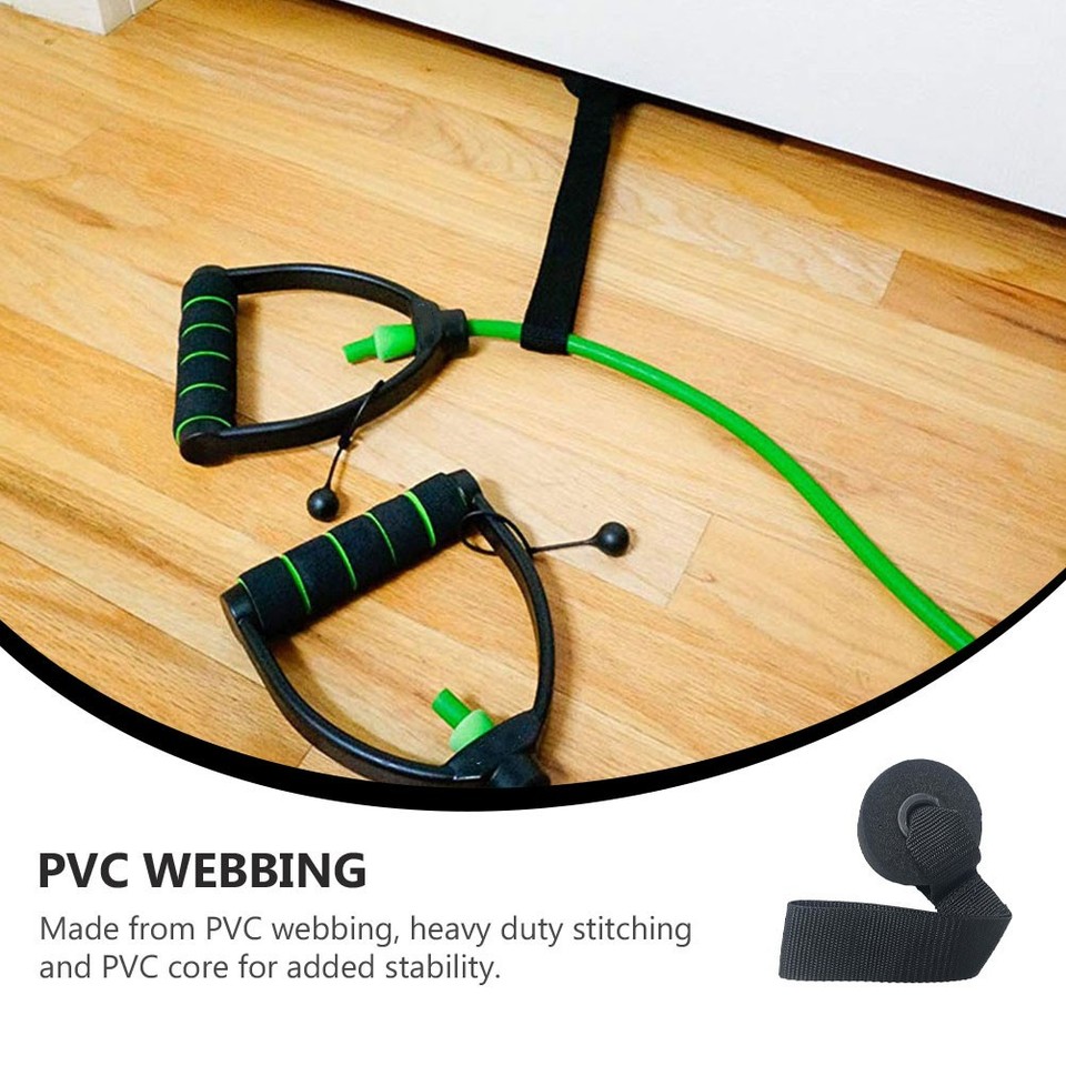 3 Pcs Gym Straps Fitness Anchor Exercise Band Door for Resistance Bands ...