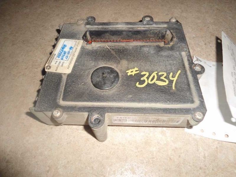 TRANSMISSION CONTROL MODULE CONVERTIBLE 2.4L 4606359 FITS 96 SEBRING ...