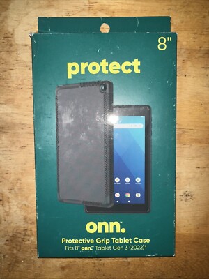 PROTECT ONN PROTE GRIP TABLET CASE FOR 8” ONN TABLET GEN 3 NEW Old ...