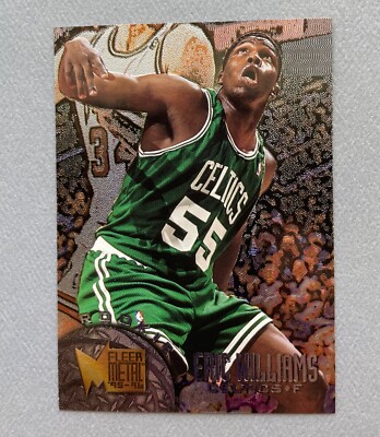 1995-96 Fleer Metal Basketball Eric Williams #129 Rookie RC Boston ...