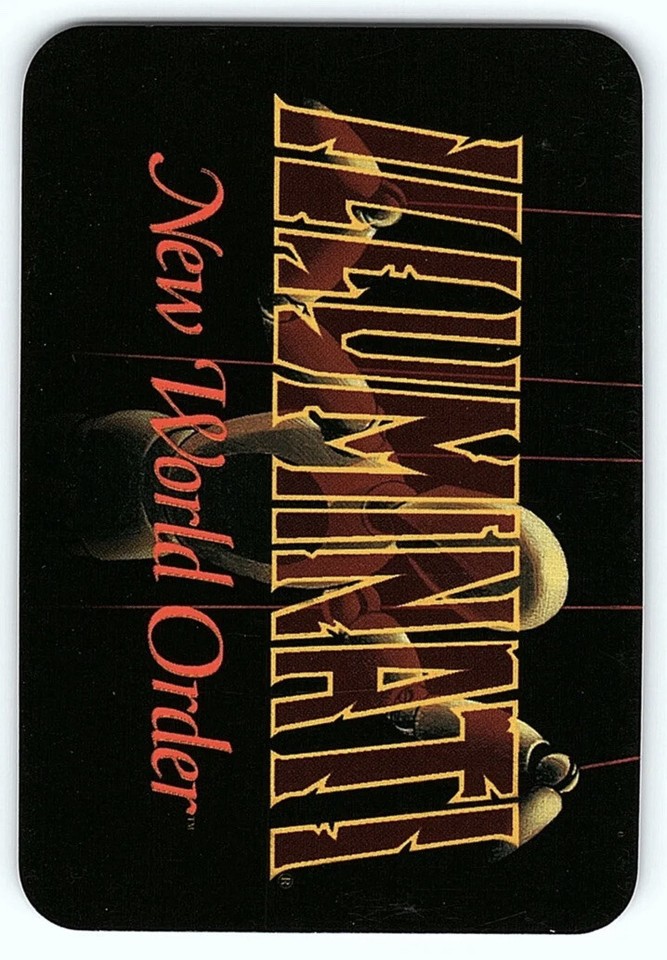 Illuminati New World Order INWO Limited Card Game NWO VTG Common ...