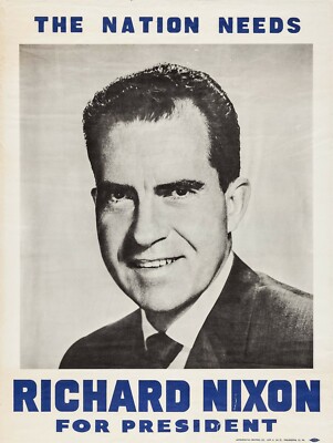 1960 - The Nation Needs Richard Nixon for President - NEW Metal Sign | eBay