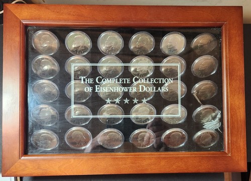 Complete Set of Ike Dollars, BU & Proof, Silver & Clad | eBay