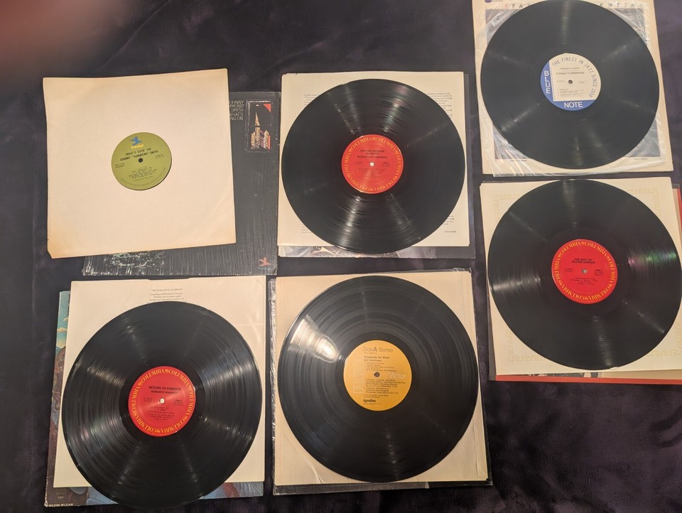LOT 6 LP JAZZ: STANLEY TURRENTINE DEXTER GORDON JOHNNY SMITH CHICK ...